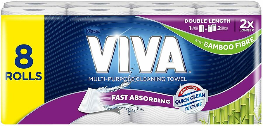 Viva Paper Towel Double Length 8 Pack 14 12 60 Delivered With S S Delivery 0 Prime 39 viva-paper-towel-double-length-8-pack-14-12-60-delivered-with-s-s-delivery-0-prime-39