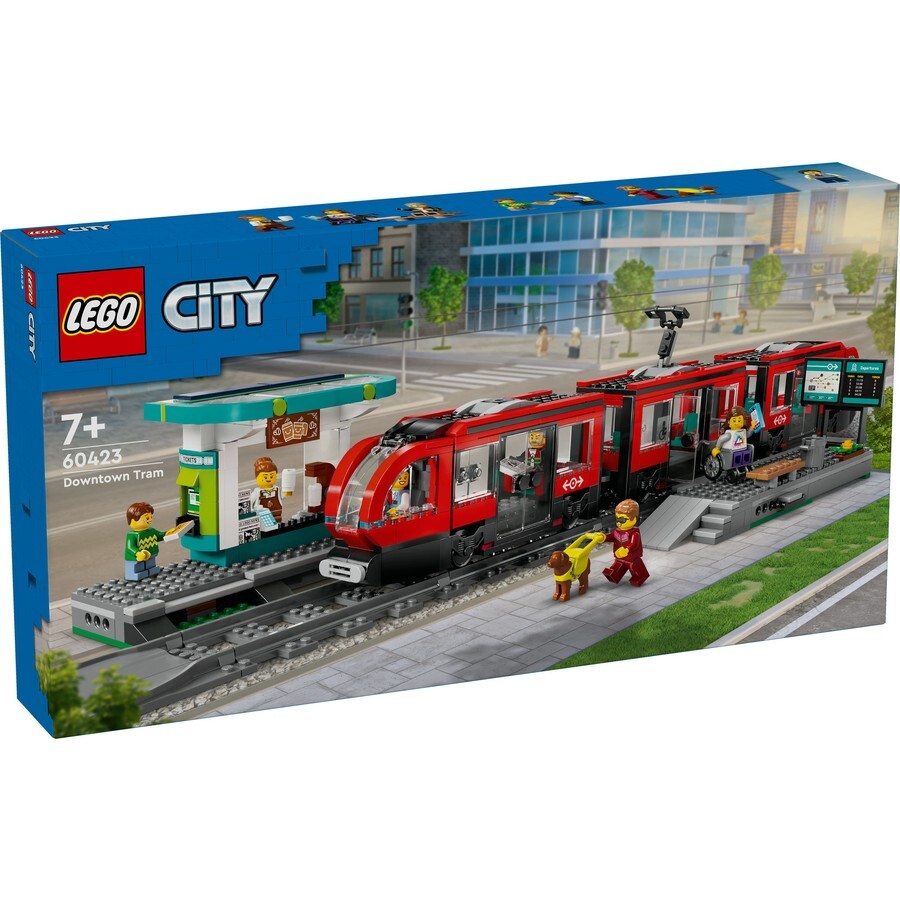 LEGO City Downtown Tram and Station 60423 64 Delivery 0 C C in Store 65 Order BIG W OzBargain