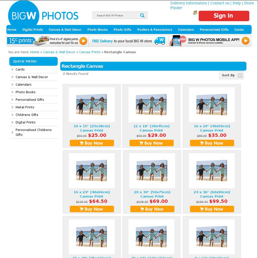 Big W Photos 12 X 18 30x45cm Canvas Print 29 00 was 58 And More big-w-photos-12-x-18-30x45cm-canvas-print-29-00-was-58-and-more
