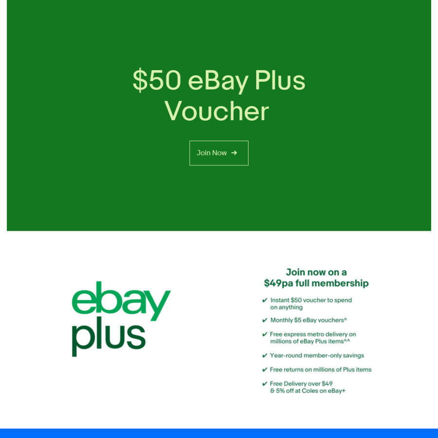 50 EBay Voucher When You Sign Up To EBay Plus 49 Year Page 4 50 EBay Voucher When You Sign Up To EBay Plus 49 Year Page 4