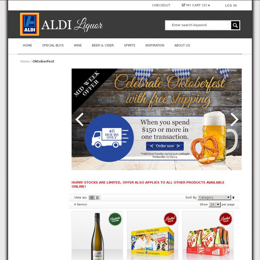 Aldi Liquor Free Shipping On Orders Over 150 including Beer OzBargain aldi-liquor-free-shipping-on-orders-over-150-including-beer-ozbargain
