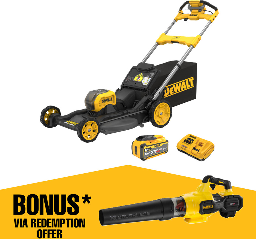 Dewalt 54v battery bunnings store