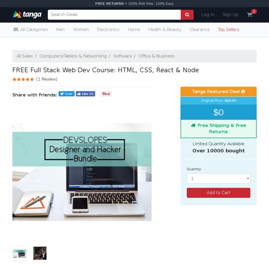 Free Full Stack Web Dev Course Html Css React And Node Tangalearnability Ozbargain