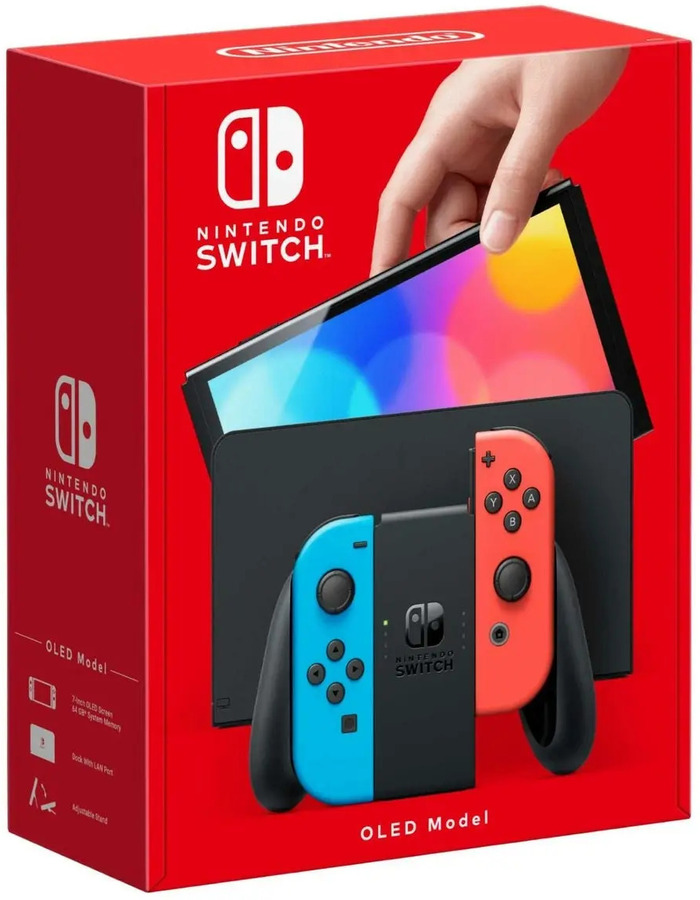 Nintendo Switch Console OLED Model Neon 439 Delivered Tristar Online via Lasoo OzBargain