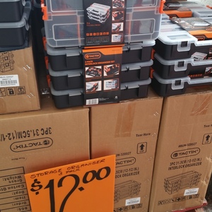 Tactix 3pce Interlock Organizer 12 Bunnings Warehouse OzBargain