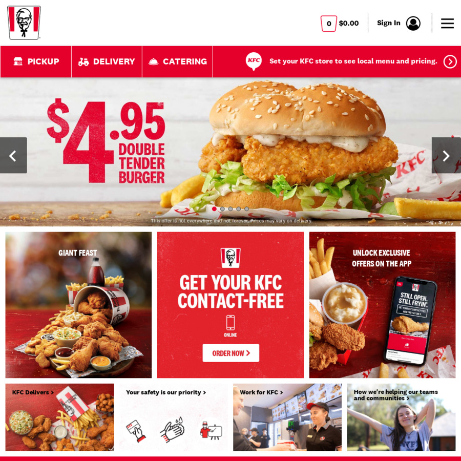 [qld] 9 Pieces Of Kfc Chicken For 10 95 Tuesday Only Kfc App Ozbargain